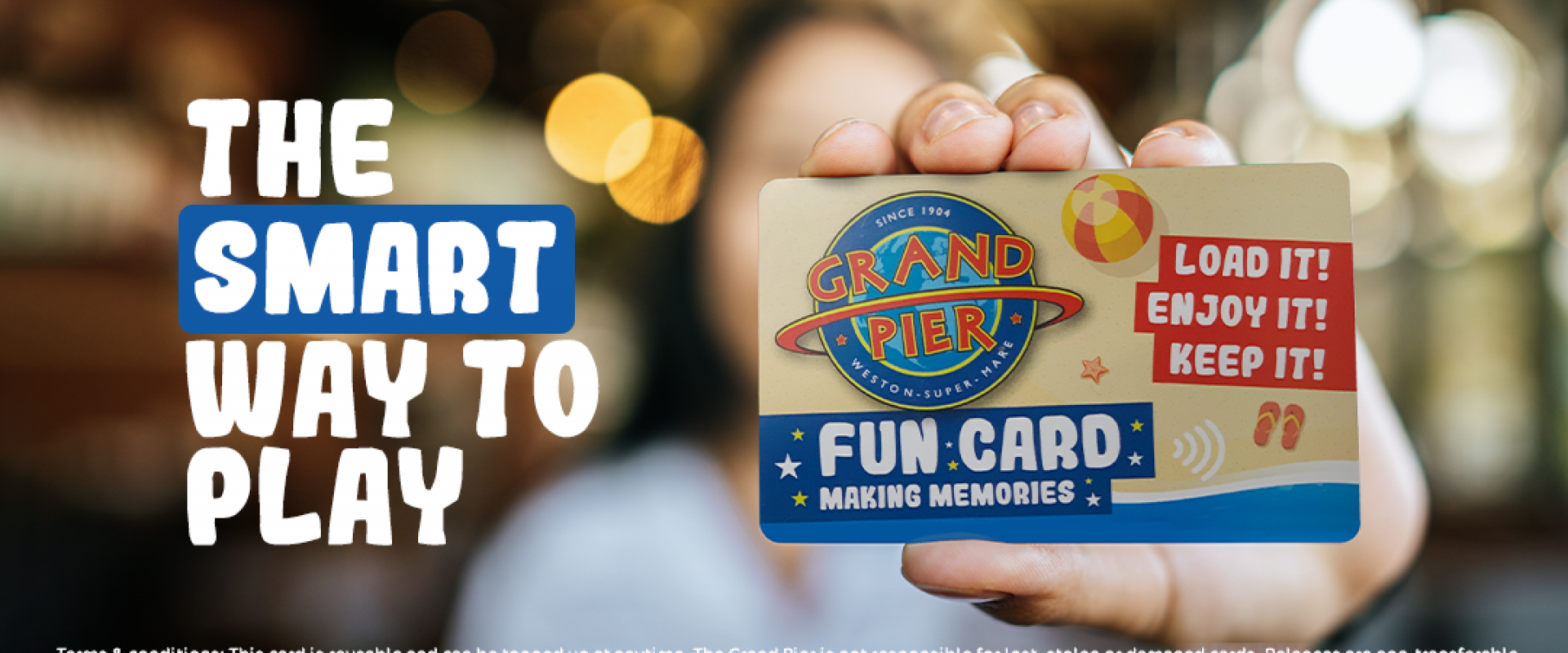 Grand Pier Introduce A New Secure Fun Card - The Grand Pier